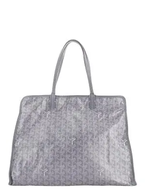 Goyard Pm Hardy Pet Carrier Coated Canvas - Gray