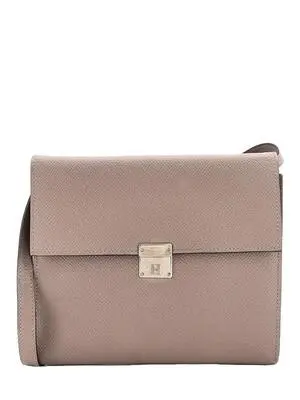 Hermès 16 Clic Wallet On Strap Epsom - Gray
