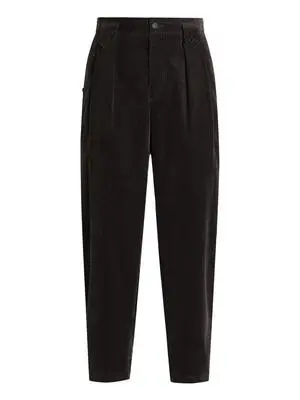 Dolce & Gabbana Velvet Pleated Trousers - Grey
