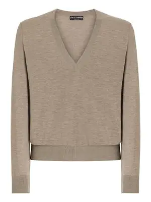 Dolce & Gabbana Cashmere Pullover - Beige
