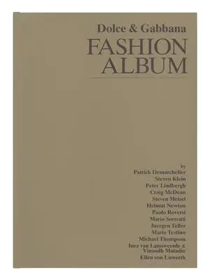 Dolce & Gabbana Fashion Album Hardcover Book - Multicolor