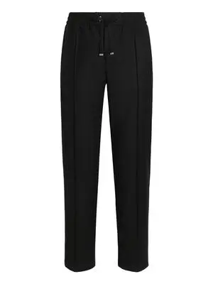 Dolce & Gabbana Flannel Jogging Trousers - Black