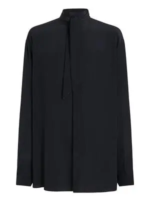 Dolce & Gabbana Crêpe De Chine Shirt - Blue
