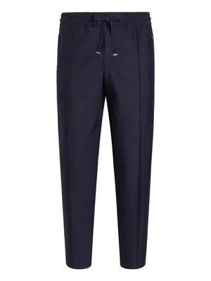 Dolce & Gabbana Dolce & Gabbana Virgin Wool Jogging Trousers Grey
