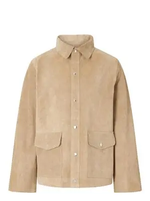 FORTELA Welder Suede Jacket - Neutrals