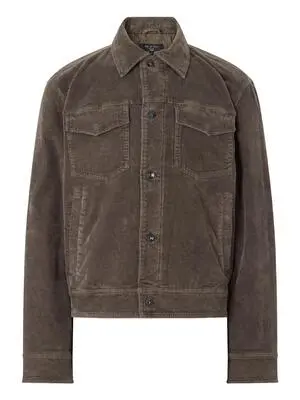 Rag & Bone RAG & BONE Stretch-Cotton Corduroy Jacket Brown
