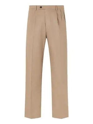 Nn07 Robin 10076 Straight-leg Trousers - Neutrals