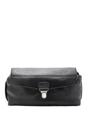 LEMAIRE Small Gear Leather Bag Brown