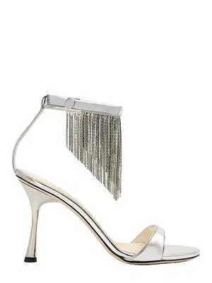 STUDIO AMELIA Studio Amelia Figaro Chain Detail High Heel Sandals