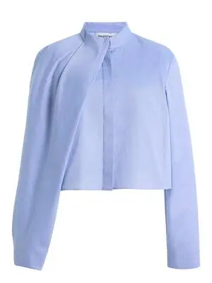 Partow King Cotton Blouse - Blue