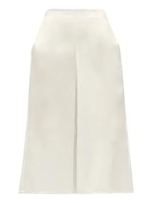 BOTTEGA VENETA Bottega Veneta Satin Midi Slip Skirt