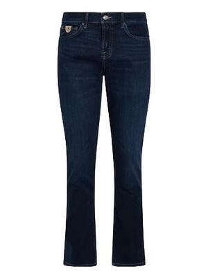 7 For All Mankind Skinny Jeans In Dark Wash - Blue