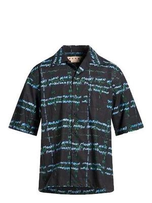 Marni Shirt Ivory Size Cotton - Black