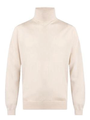 Fedeli FEDELI Cashmere And Silk Turtleneck Sweater Beige