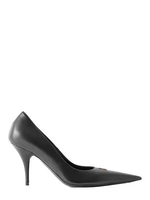 Balenciaga Avenue Bb 90 Leather Pumps - Black