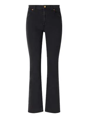 JAMIE HALLER The Rooney Flared Jeans - Black