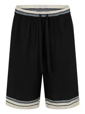 Dolce & Gabbana Dolce & Gabbana Riga Woven Tracksuit Shorts Black