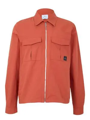 Paul Smith Patch Pocket Overshirt - Red