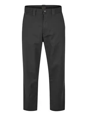 Hugo Boss Solid Color Twill Casual Trousers - No