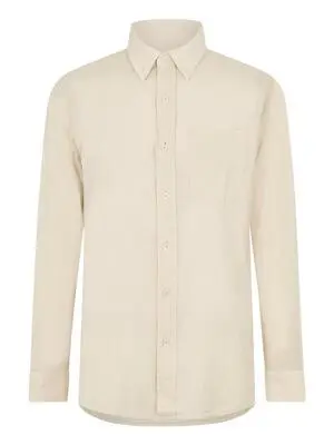 TOM FORD Longsleeve Shirt With Lapel Collar - No