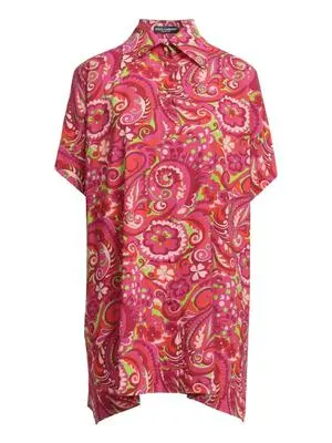 DOLCE & GABBANA Dolce & Gabbana Short-Sleeve Floral Print Shirt