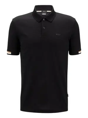 Hugo Boss Solid Polo Shirt - Black
