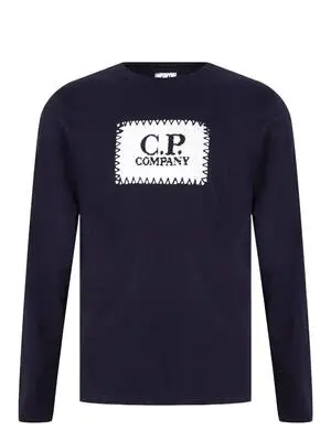 C.P. COMPANY Long Sleeve Crew Neck T-shirt - No
