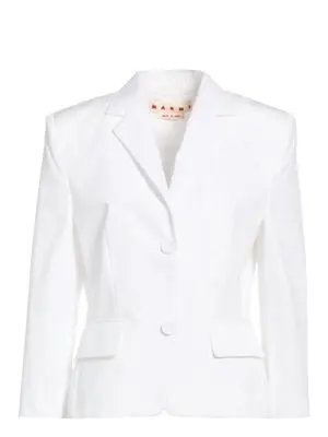 Marni Classic Single-suit Jacket - White