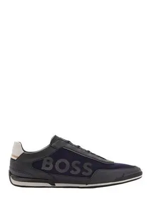 Hugo Boss Saturn Slip-on Trainers - Blue