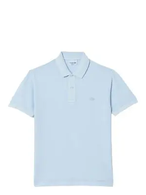 Lacoste Solid Color Polo Shirt  Blue