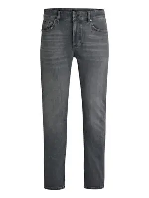 Hugo Boss Hugo Boss High-Rise Denim Jeans Black