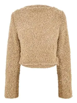 MAGDA BUTRYM Magda Butrym Cropped Bouclé Top