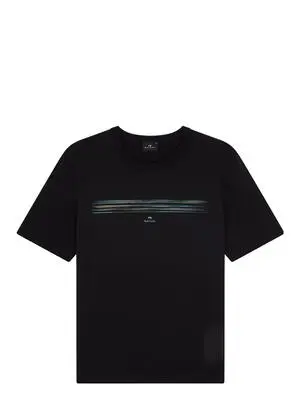 Paul Smith Striped Tshirt - Black