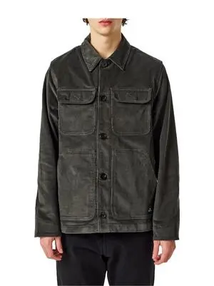Paul Smith Corduroy Shirt Jacket - Black