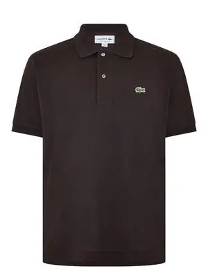Lacoste Shortsleeve Polo Shirt - Black