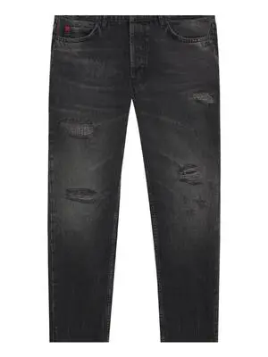 Hugo Boss Distressed Denim Jeans - Grey