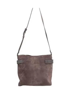 Brunello Cucinelli Suede Shoulder Bag - Brown