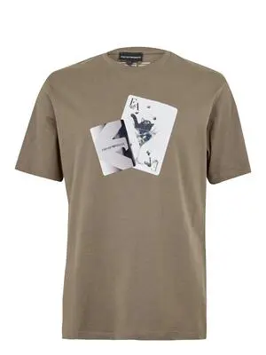 Emporio Armani Crewneck Shortsleeve Tshirt - Gray