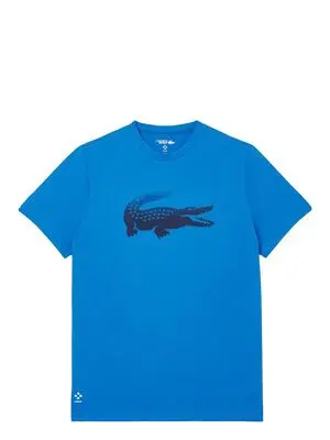 Lacoste Crewneck Shortsleeve Tshirt - Blue