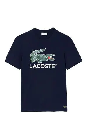 Lacoste Cotton Shortsleeve Tshirt - Black
