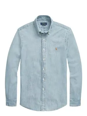 Ralph Lauren Denim Longsleeve Shirt - Gray