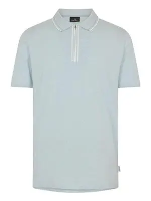 Paul Smith Short Sleeve Polo Shirt - Blue