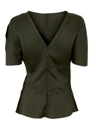 Victoria Beckham Victoria Beckham Short-Sleeve Blouse No