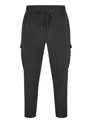 Hugo Boss Drawstring Cargo Jogger Pants - Black