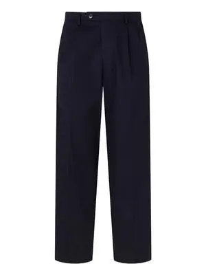 Nn07 Robin 10076 Straight-leg Trousers - Blue