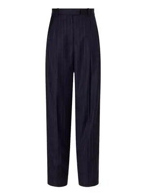 GIVENCHY GIVENCHY Pinstriped Wool Tapered Trousers