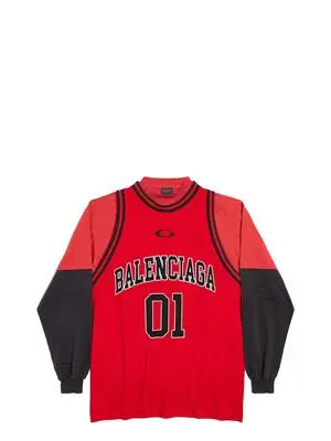 Balenciaga Basketball Series Long-sleeve T-shirt - Red