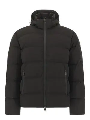 Paul & Shark Typhoon® Platinum Hooded Down Jacket - Black