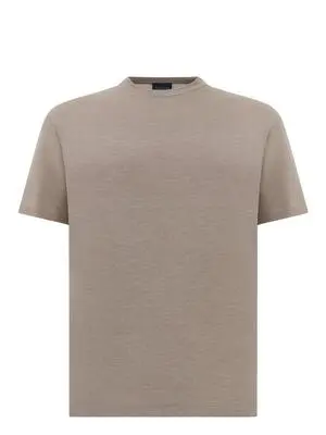 Paul & Shark T-shirt X-soft In Cotone Interlock - Cobblestone