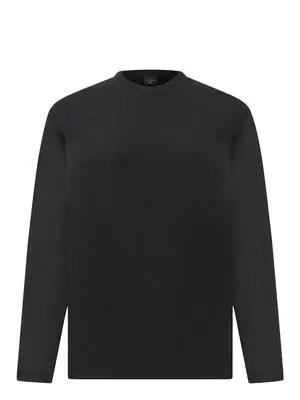 Paul & Shark Fil-à-fil Cotton Blend T-shirt - Black